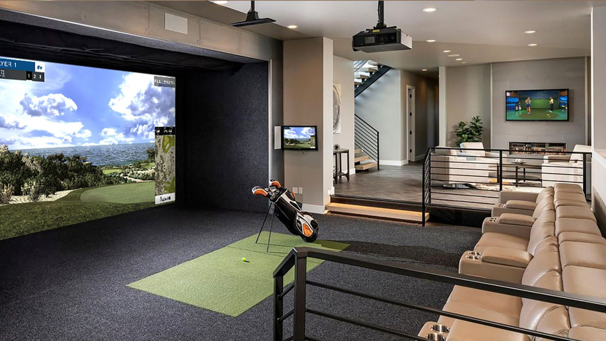 Creating the Ultimate Golf Simulator Room in Your Home — Simply Golf ...