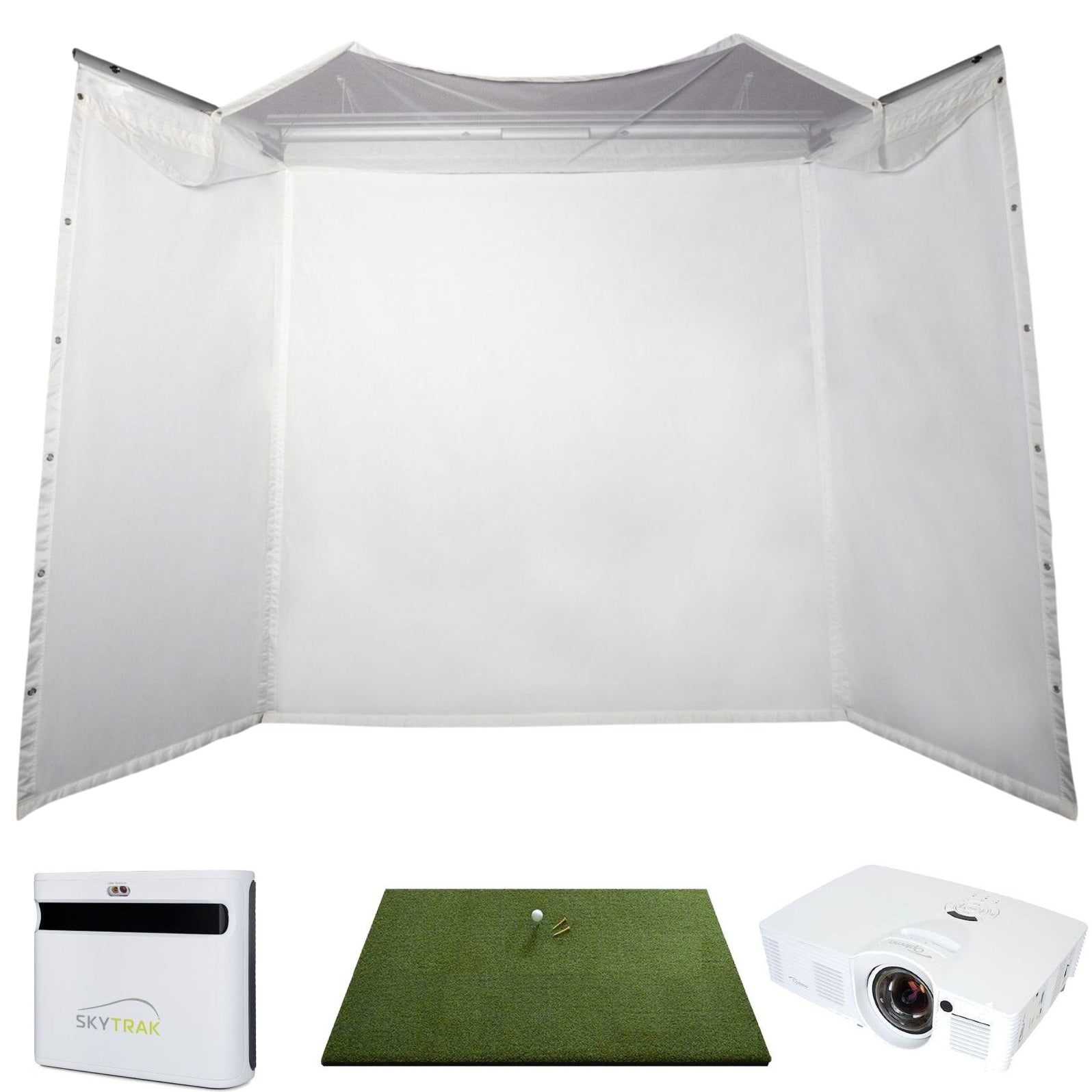 SkyTrak+ Retractable Golf Simulator — Simply Golf Simulators