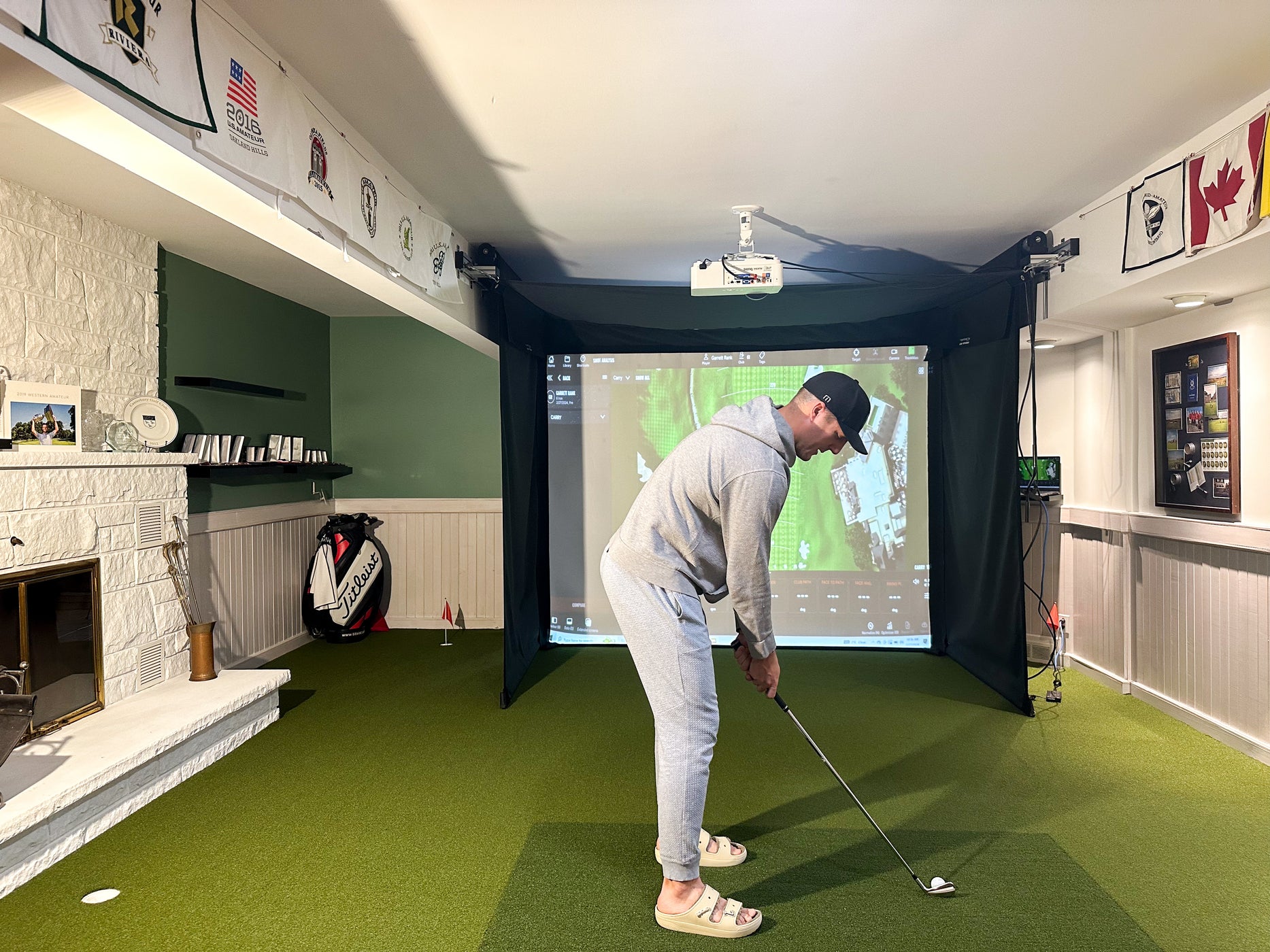 Vanish Series Retractable Golf Enclosure | The SportScreen — Simply ...
