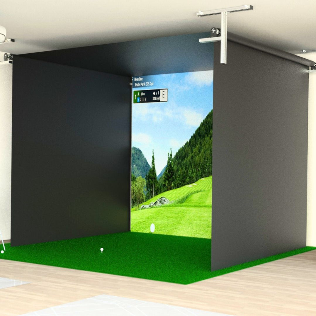 Vanish Series Retractable Golf Enclosure | The SportScreen — Simply ...
